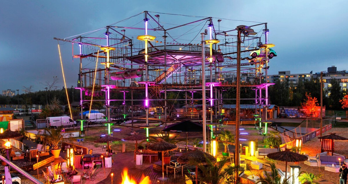 MountMitte Hochseilgarten: Spannende Kletterübungen im Herzen Berlins